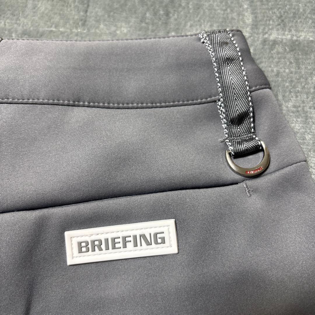 ブリーフィング レディース XS ゴルフ パンツ グレー 美品 BRIEFING
