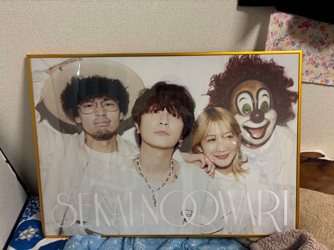 SEKAI NO OWARI サイン入りポスター