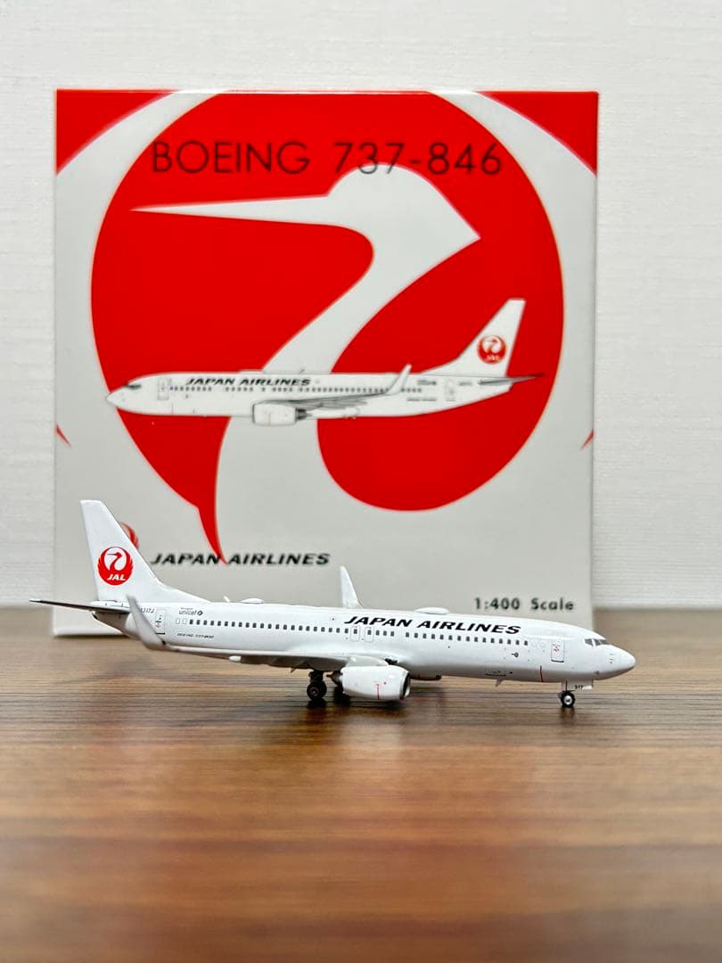 【通常塗装】JAL 日本航空 737-800 JA317J ph 1/400