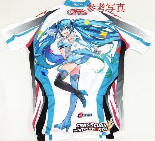 初音ミク レーシングミク TeamUKYO×J SPORTS サイクルジャージ