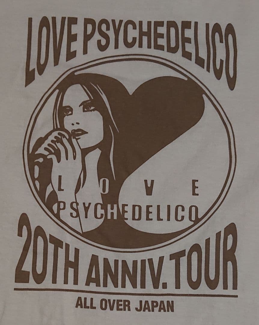 LOVE PSYCHEDELICO 20周年記念ツアー Tシャツ