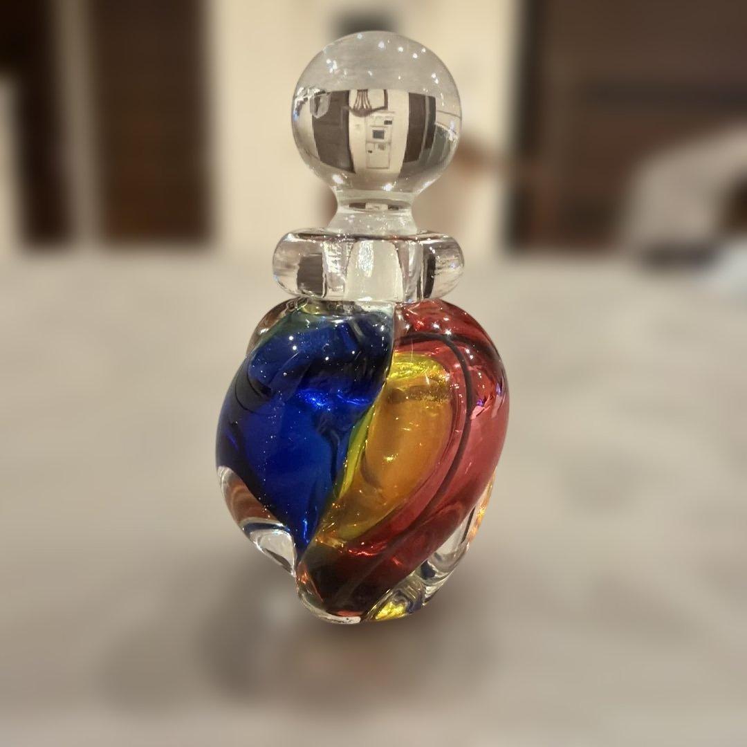 Murano Glass Archimede Seguso サイン入り　香水ビン