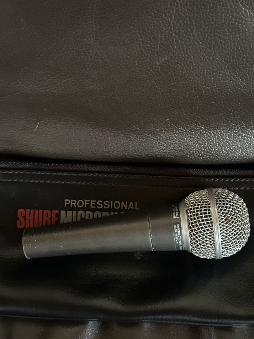 動作良好 ポルシェロゴ ビンテージ SHURE SM58
