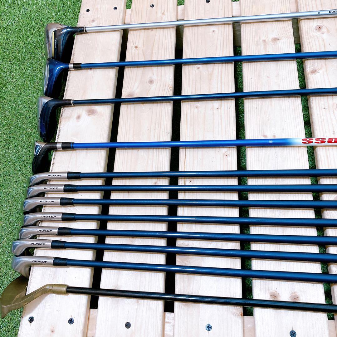 N 3 ミズノ　初心者オススメ　ゴルフクラブ　メンズセット　右利き　12本