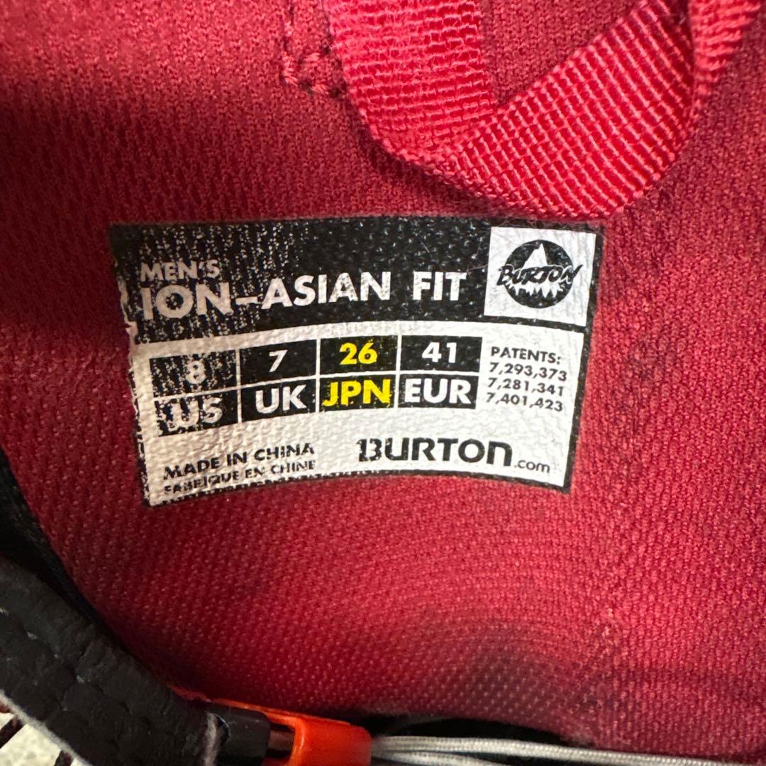 バートン　Burton スノーボードブーツ26cm ION-ASIAN FIT