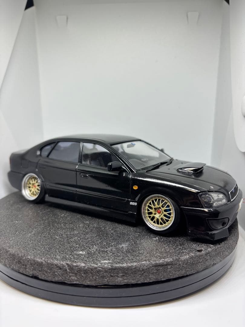 プラモデル完成品　フジミ　スバル　レガシィB4RSK 1/24