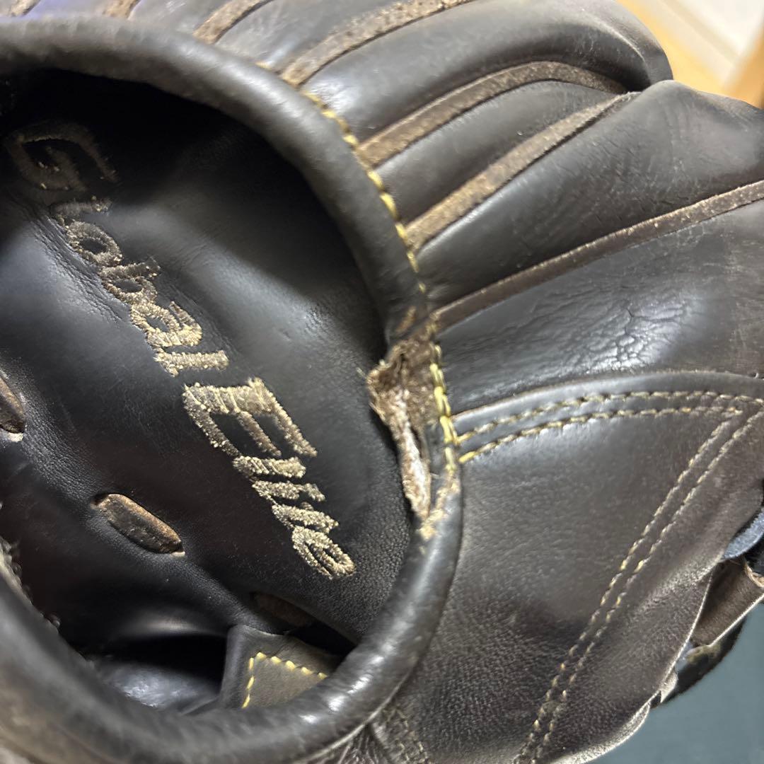 Global Elite 硬式グローブ 黒