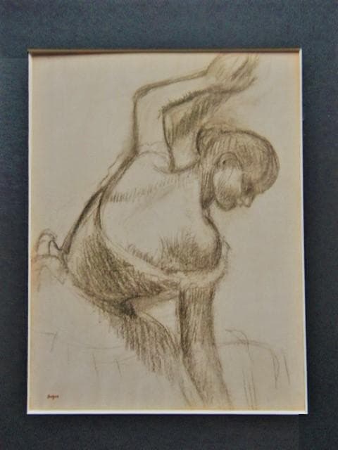 Edgar Degas、エドガー・ドガ、【DANSEUSE, BUSTE】