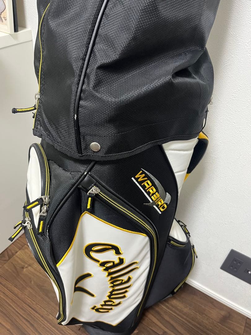Callaway WARBIRD キャディバッグ 黒　白