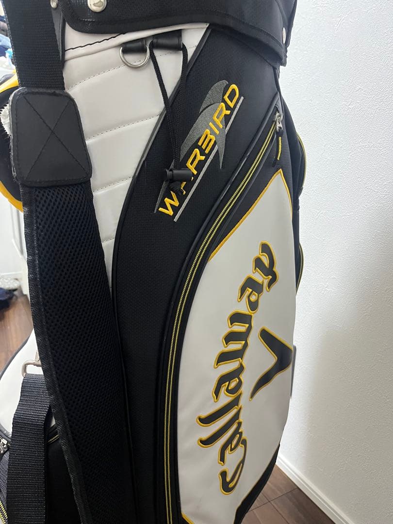 Callaway WARBIRD キャディバッグ 黒　白