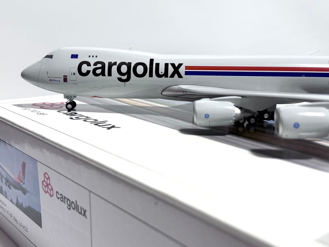 航空機・ヘリコプター herpa 1/200 B747-8F cargolux