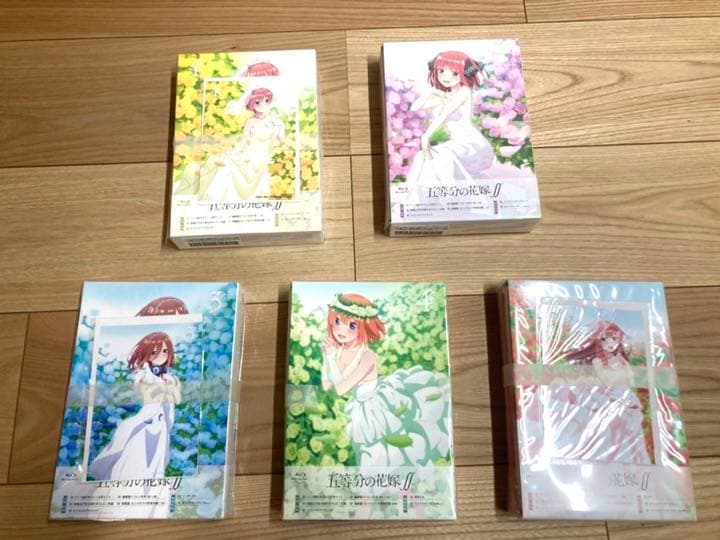 五等分の花嫁∬ BluRay全巻+収納ケース 限定品