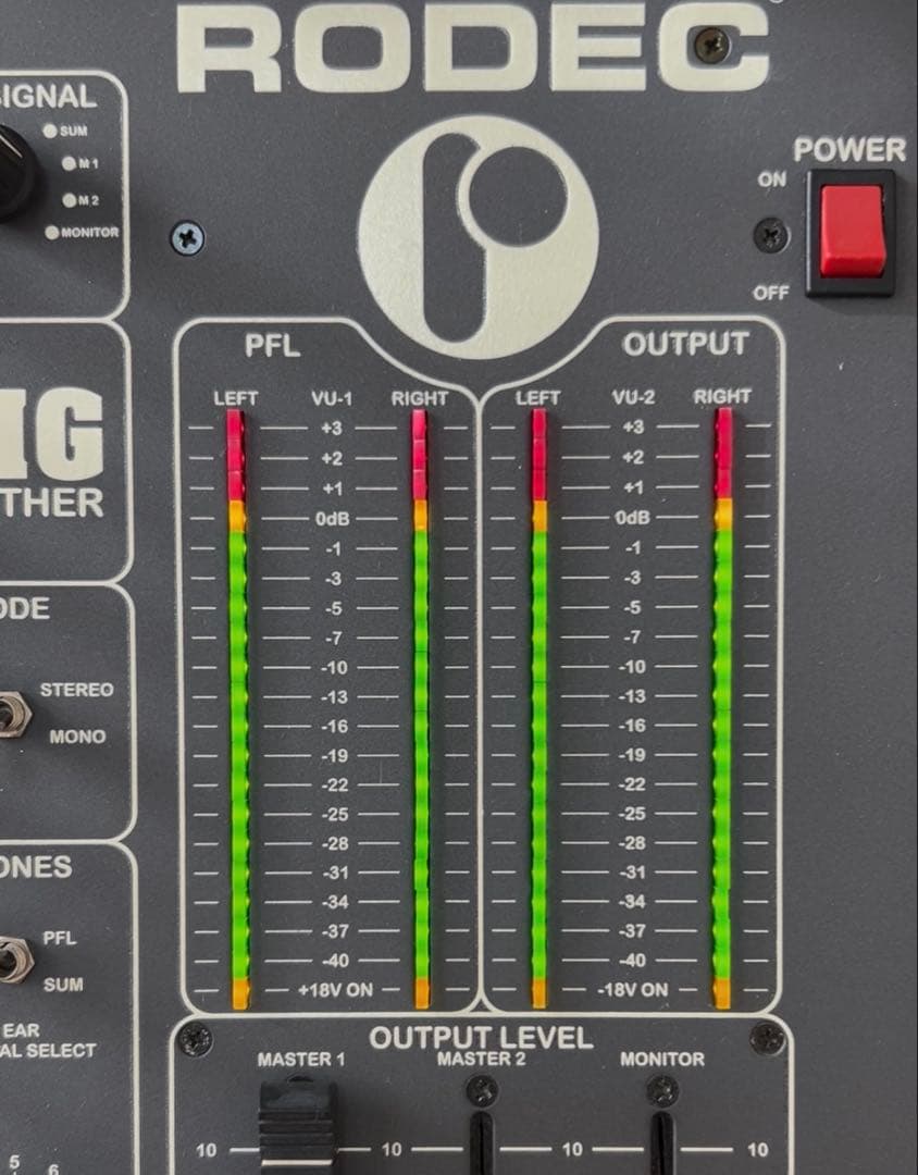 RODEC MX240 MKⅢ BIG BROTHER DJミキサー