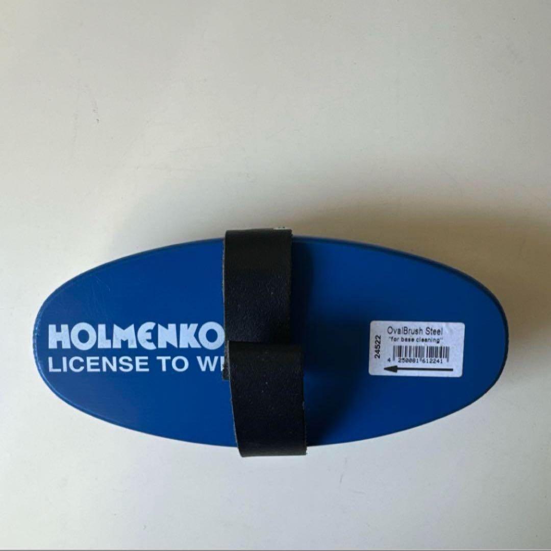 HOLMENKOL オーバルブラシ スチール 中古美品