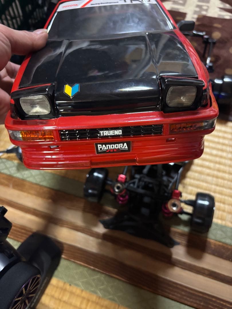 JJ品。 ドリラジ　フルセットAE86 ボディー付き 一応ジャンク