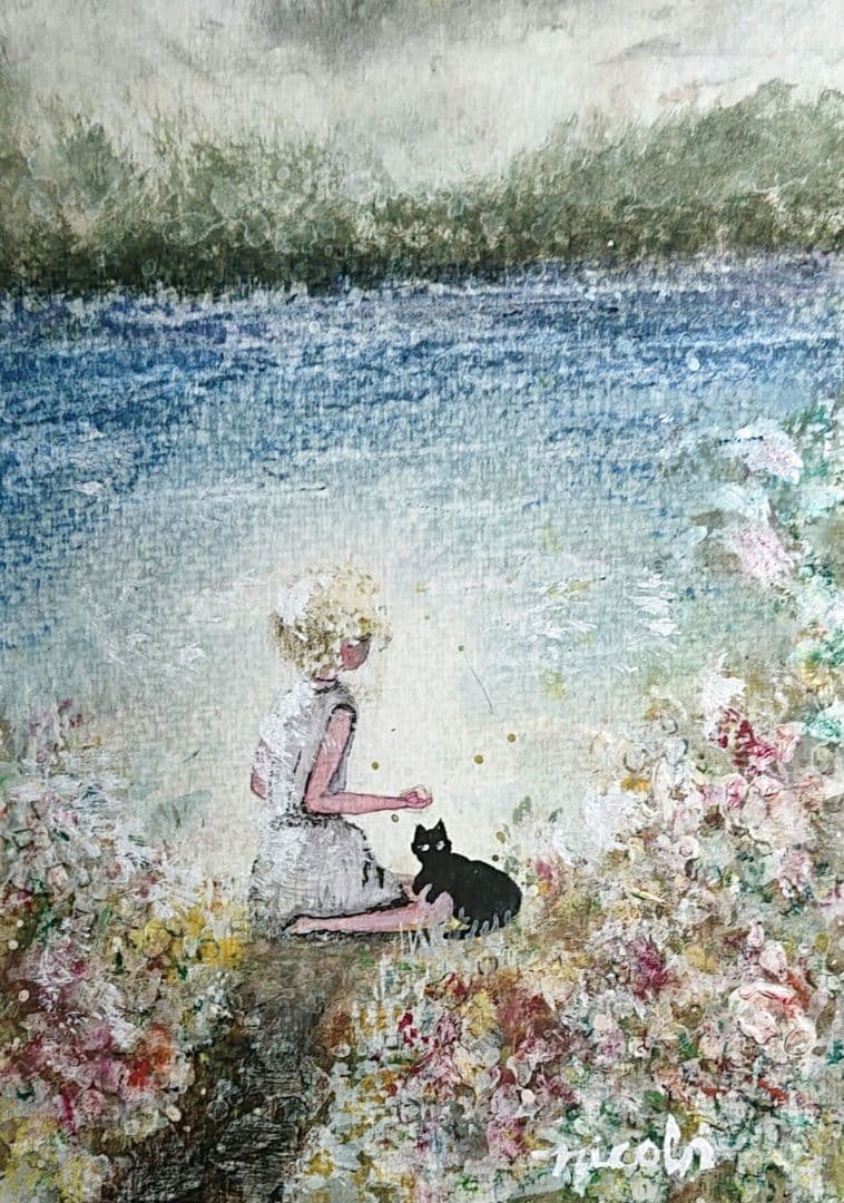 絵画 ★ 魔法のNicolaの世界★原画 ア−ト 風景画