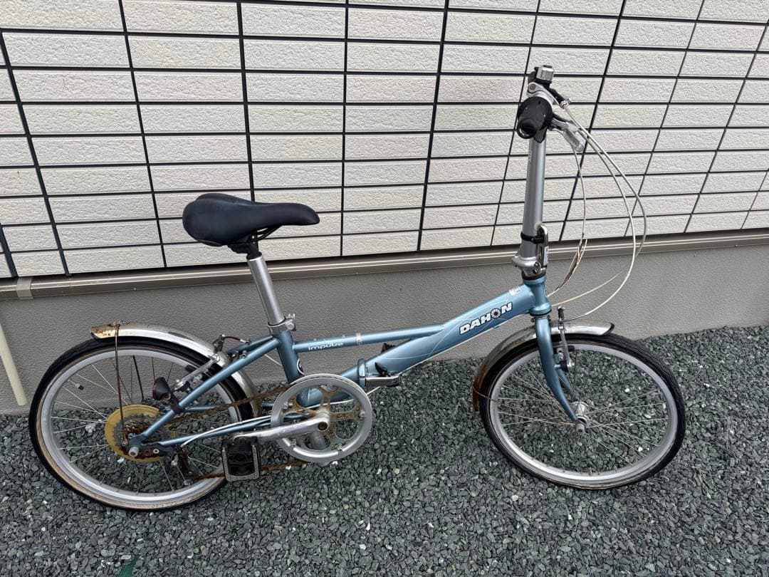 DAHON impulse 折りたたみ自転車 青　直接取引限定 静岡県