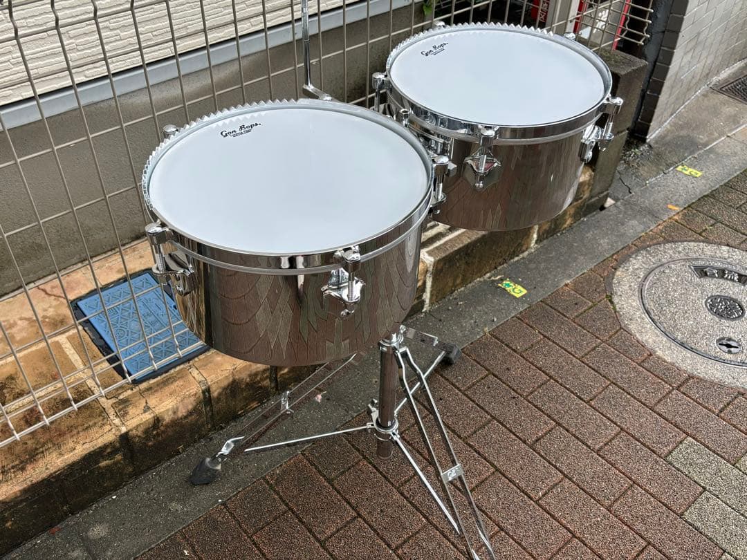 Gon Bops 12.13 Timbales ティンバレス
