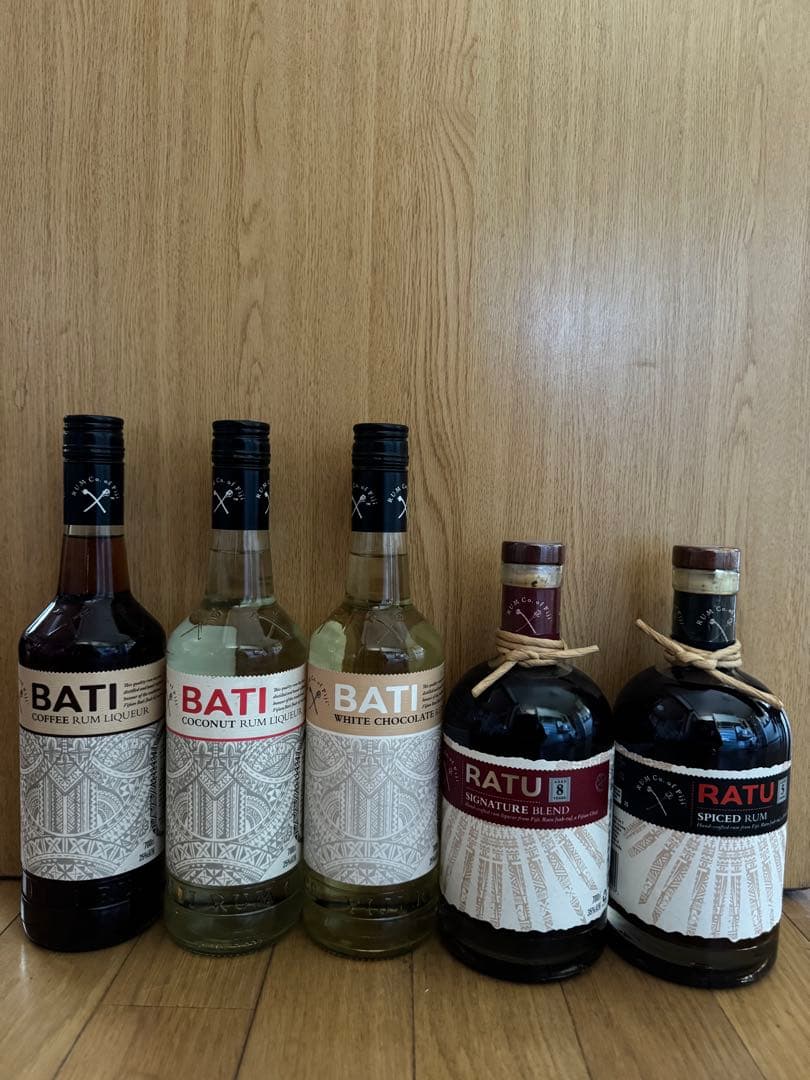 フィジー産ラム酒セット商品 Fiji rum ratu set