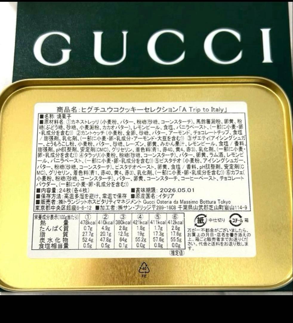 【新品】ヒグチユウコ GUCCI クッキー グッチ