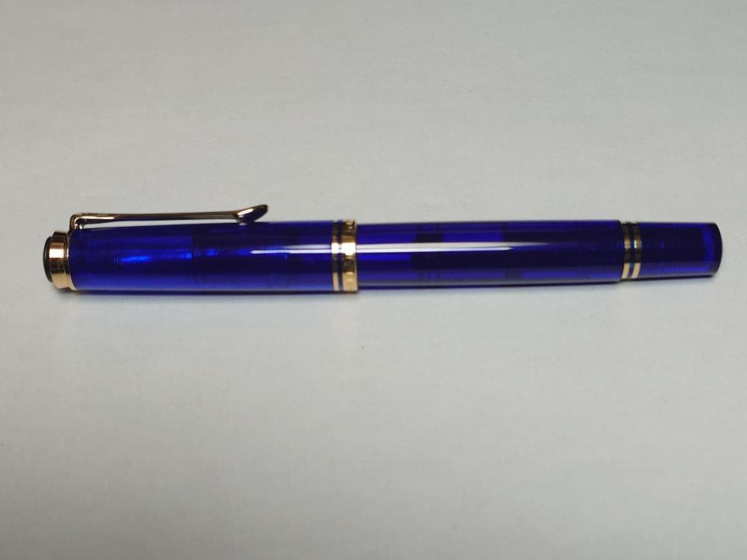 Pelikan 特別生産品 スーベレーン M600 マリーンブルー BB