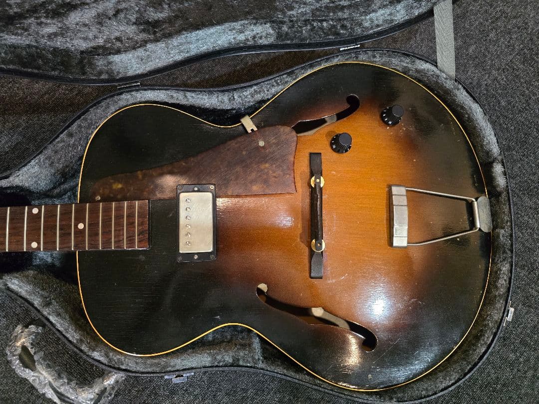 Gibson L-48 Sunburst　ピックアップ ヴィンテージ フルアコ