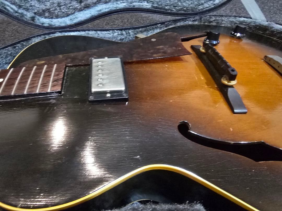 Gibson L-48 Sunburst　ピックアップ ヴィンテージ フルアコ