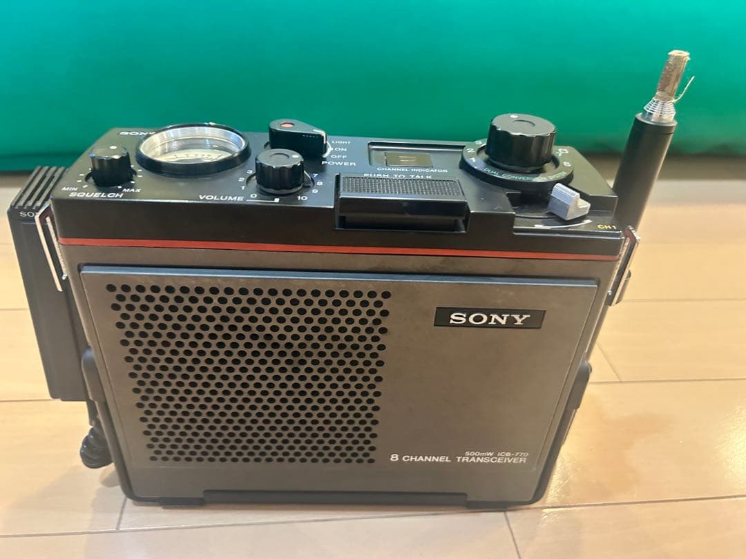 トランシーバー SONY 8 CHANNEL TRANSCEIVER ICB-770