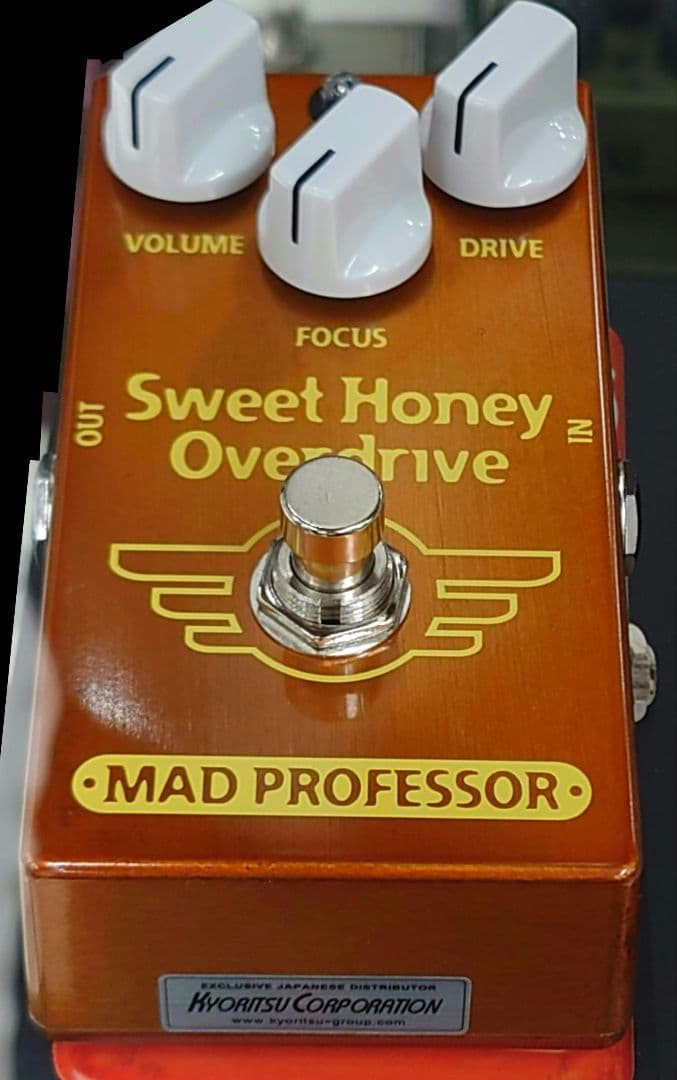 ★MAD PROFESSOR SWEET HONEY オーバードライブペダル