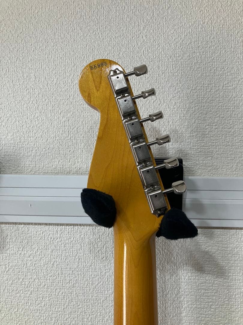 moon stratocaster アルダー1P マダガスカルローズ指板