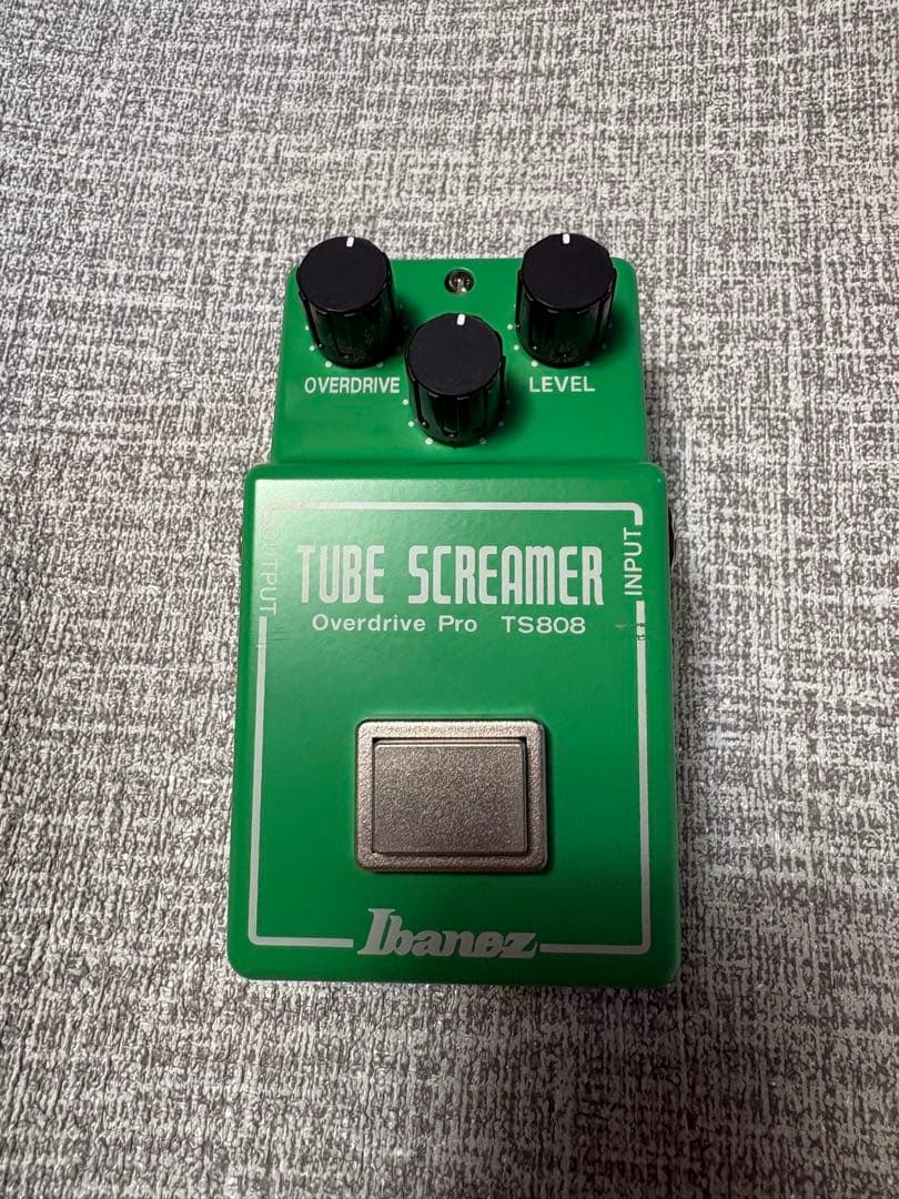 Ibanez TubeScreamer TS808 オーバードライブ　固定器具付