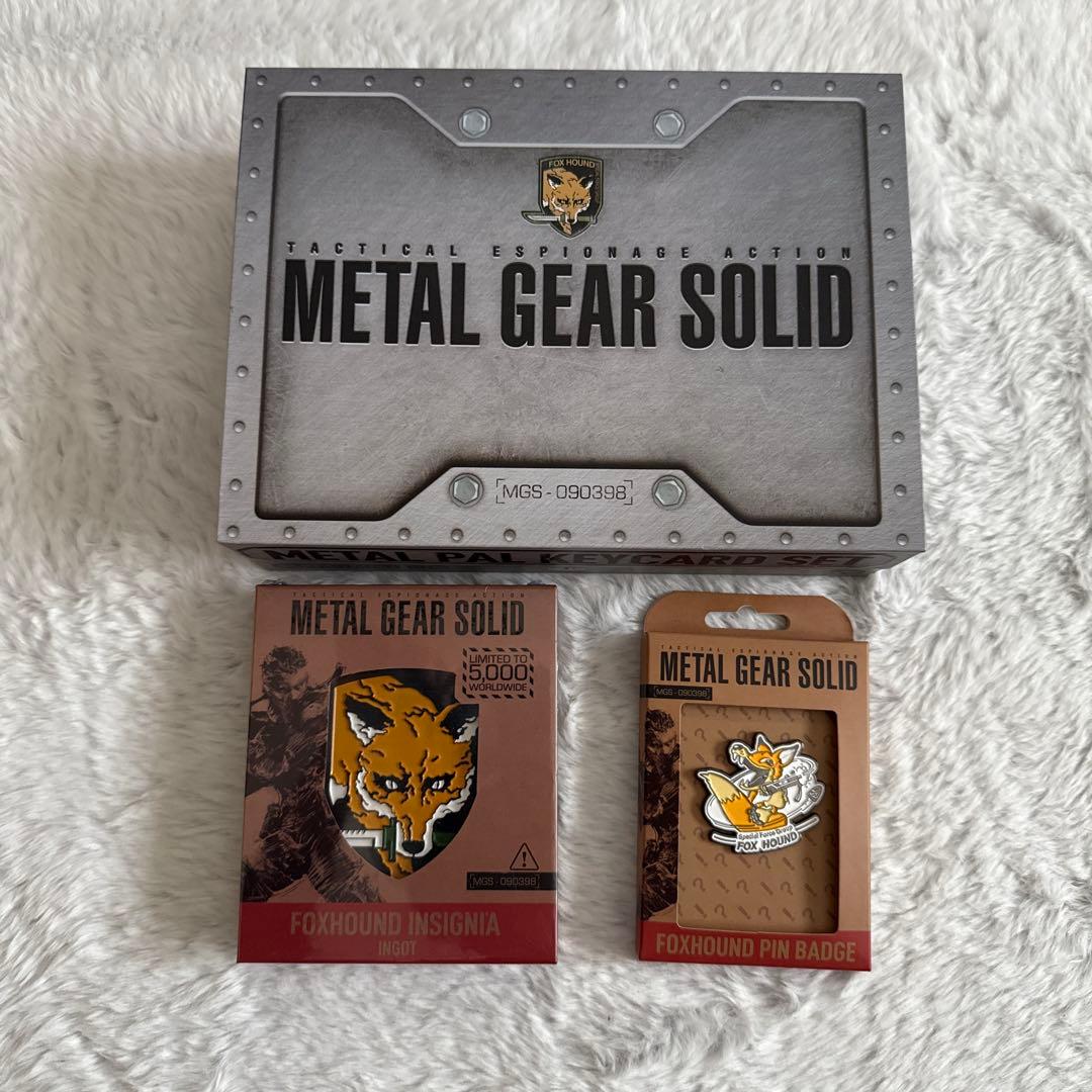 L GEAR SOLID 限定版PAL キー3種セット+ピンバッジ