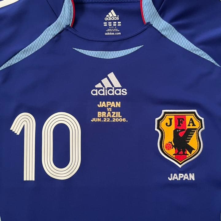 【新品タグ付 O】サッカー 日本代表 ユニフォーム 中村俊輔 W杯 マッチデー入