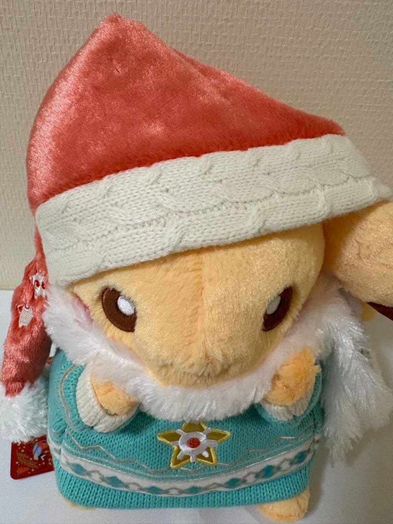 ポケモンセンター限定 　ピカチュウぬいぐるみ Christmas2024