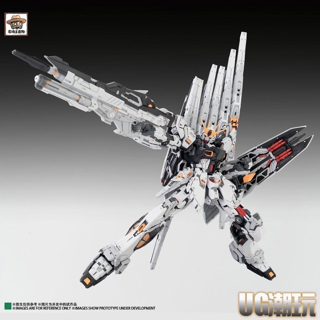 新品1/100 νダブルフィンファンネル ガレージキット造形　海外スタジオ正規品