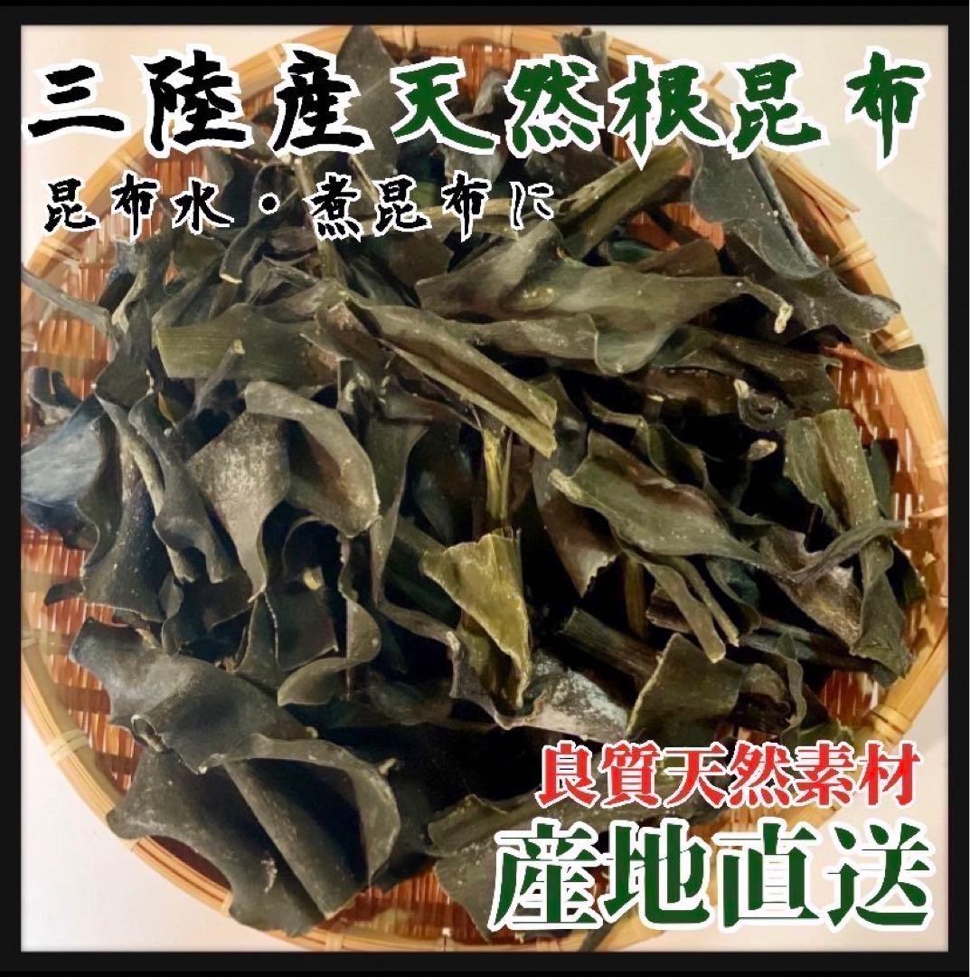 【岩手県産】乾燥根昆布　3kg 粘り強い　昆布茶　希少部位　煮物に最適　昆布