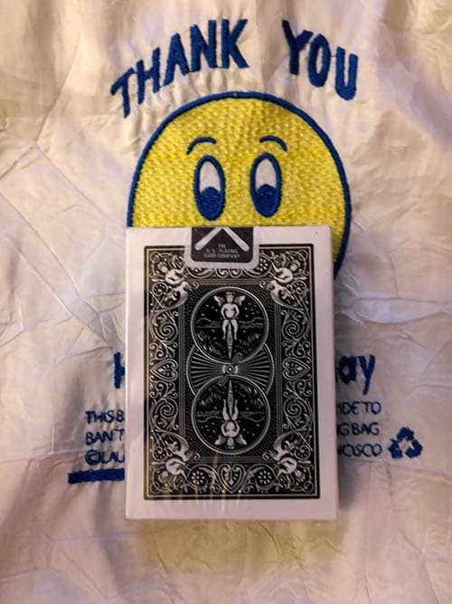 （たーなか）OriginalFake KAWS Playing Card黒
