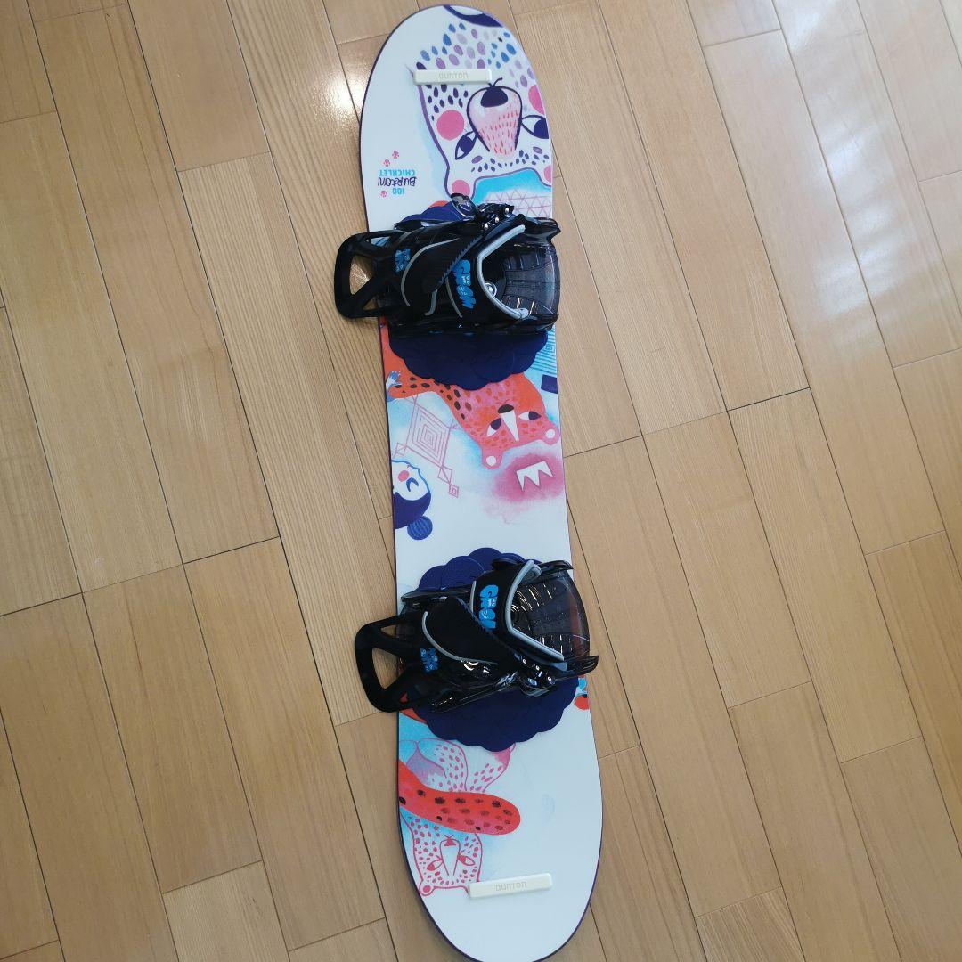 Burton キッズ スノーボードセット 板100cm ブーツ20cm バートン