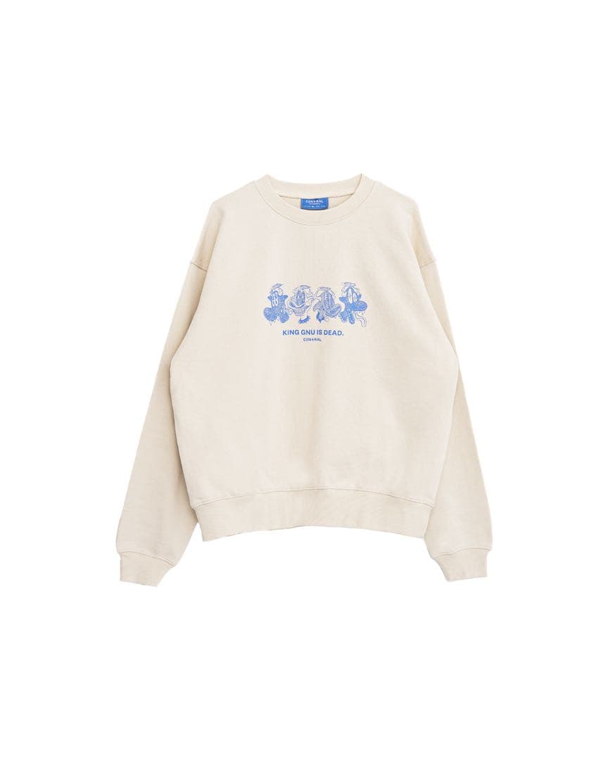 KG IS DEAD SWEATSHIRT [アイボリー] Lサイズ