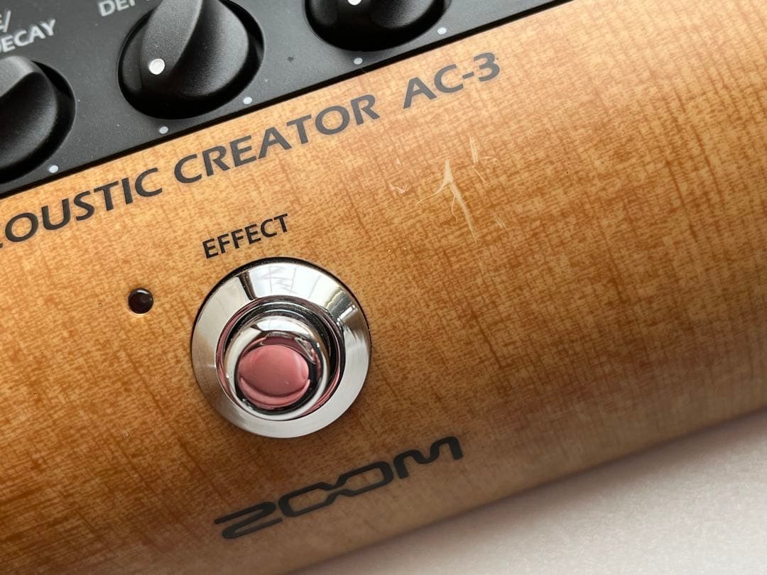ZOOM AC-3 アコギ用プリアンプ Acoustic Creator