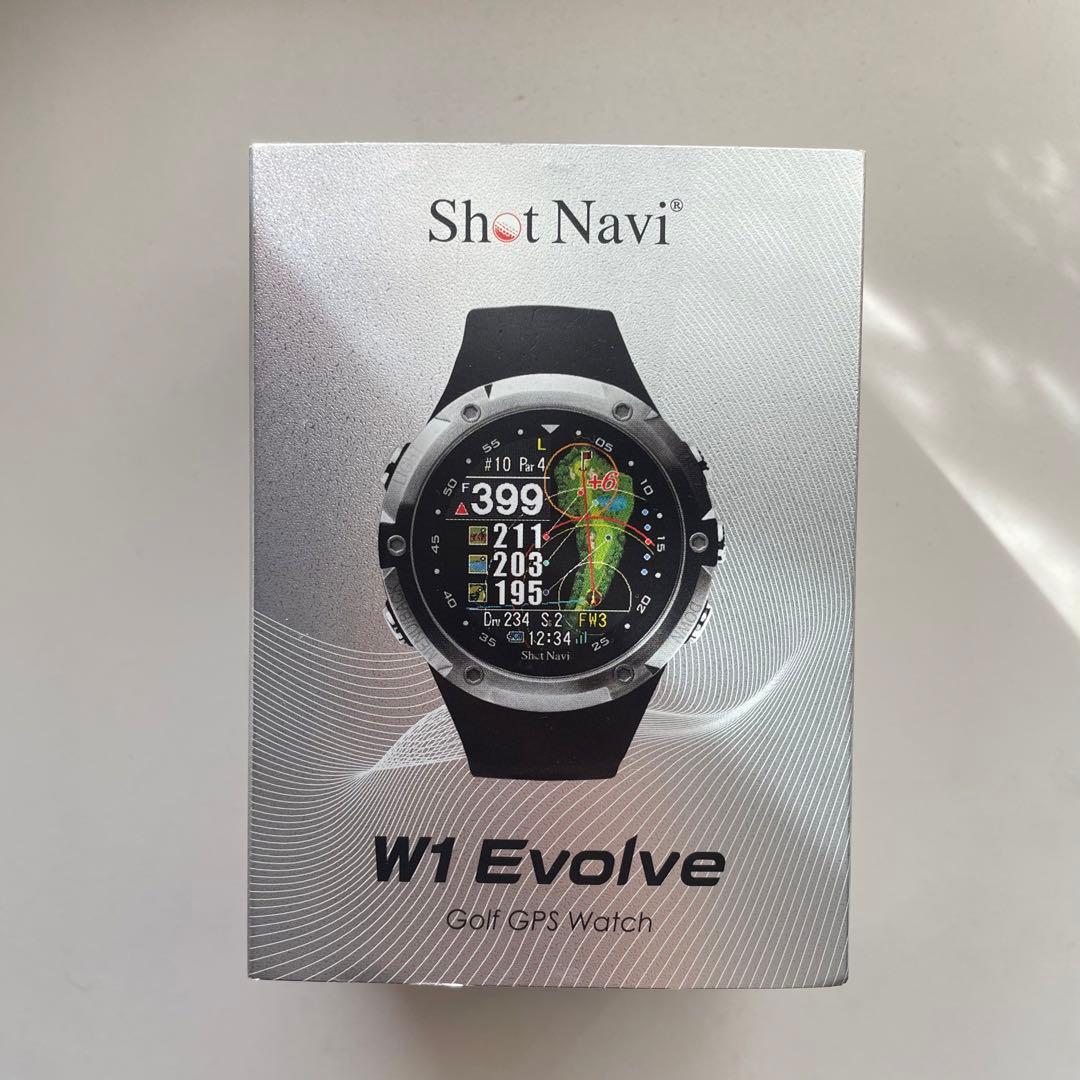 ShotNavi W1 Evolve ゴルフ GPS ウォッチ