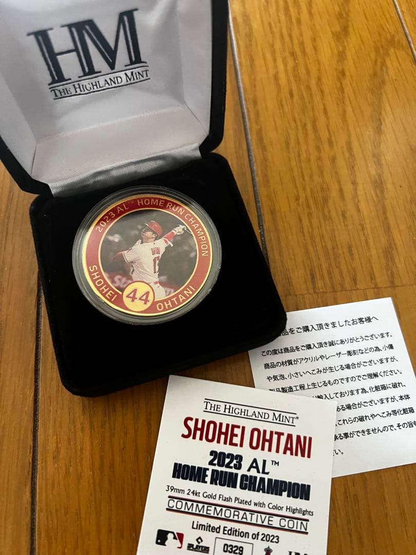 SHOEI OHTANI 2023 AL ホームランチャンピオン 