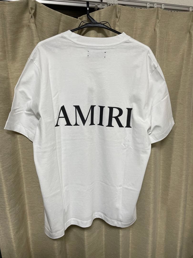 AMIRI ホワイト Tシャツ ロゴプリント