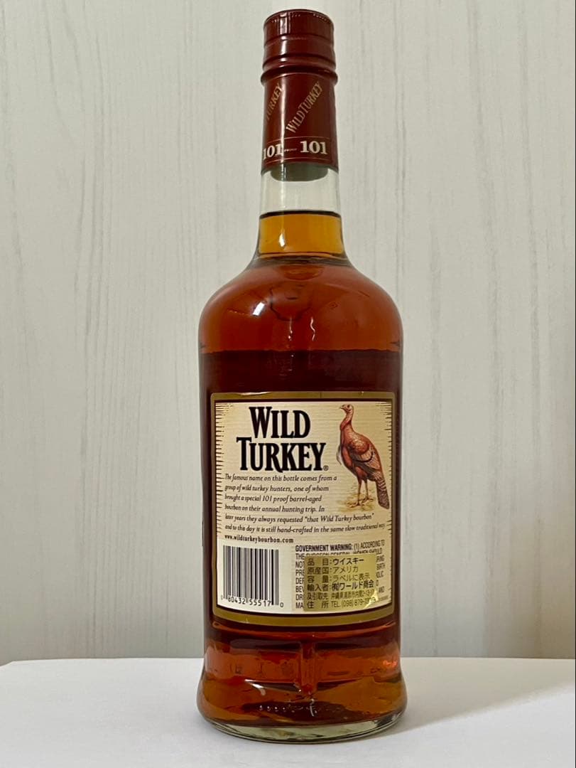 旧ラベル Wild Turkey 101 750ml ワイルドターキー