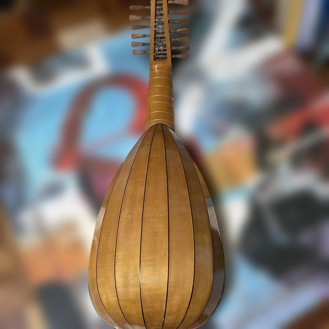 ルネサンスリュート　8コース　LUTE 古楽器　ジャンク
