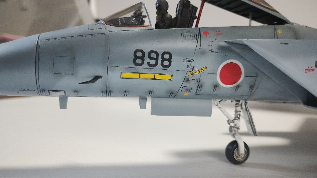 プラモデル完成機　1/48　航空自衛隊 F-15J イーグル