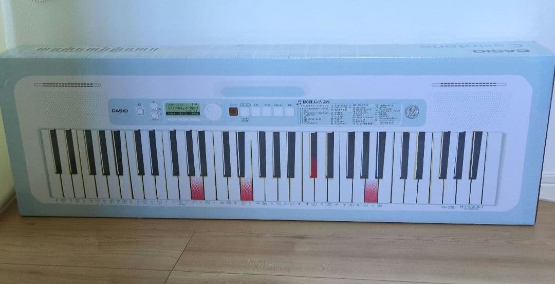 『極美品』Casiotone 光ナビゲーションキーボード LK-335
