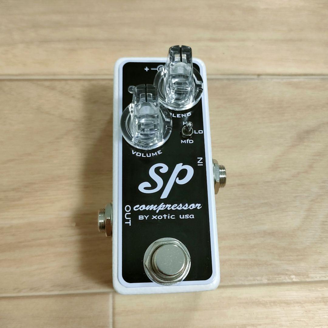 ギター xotic sp compressor