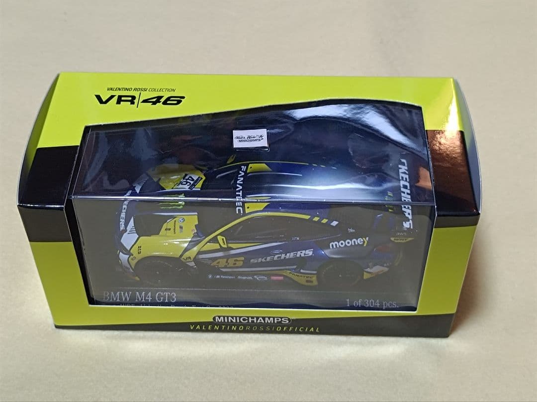 ミニカー MINICHAMPS1/43  M4 GT3 VR46