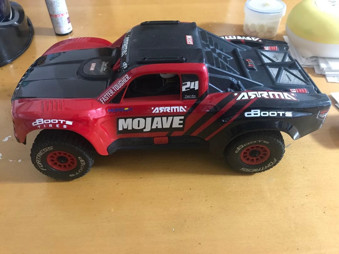 ARRMA MOJAVEGROM 1/14スケール　380ブラシモーター